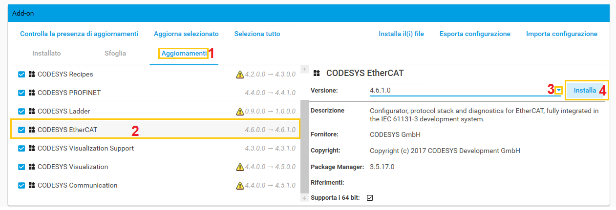 CODESYS Installer. Come gestire gli add-on – Il blog di CODESYS Italia